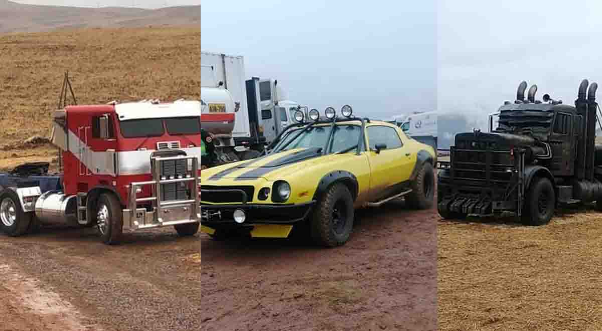 Transformers en Perú: mira los impresionantes autos que estarán en la ...