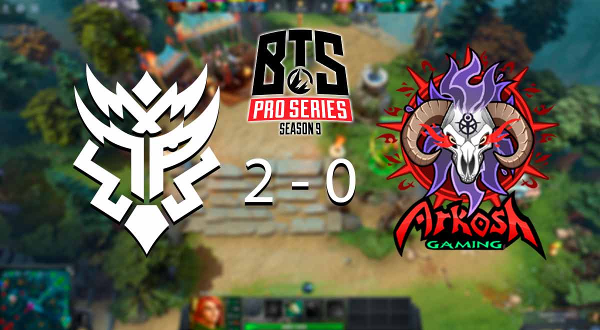 Dota 2: Thunder Predator derrota a Arkosh Gaming en la BTS Pro Series 9
