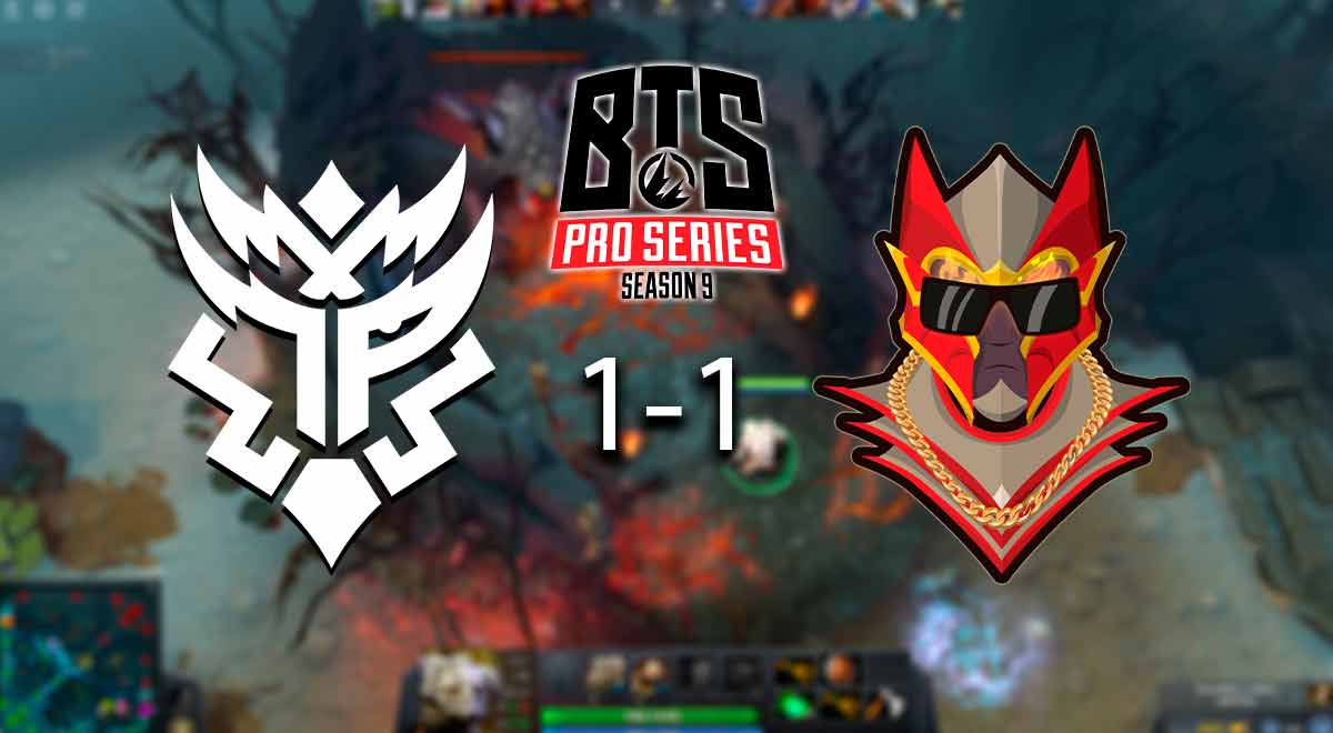 Dota 2: Thunder Predator empata con D2 Hustlers por la BTS Pro Series 9