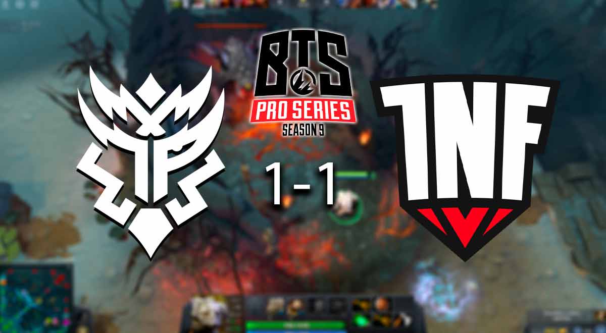 Dota 2: Infamous y Thunder Predator empatan por la BTS Pro Series 9