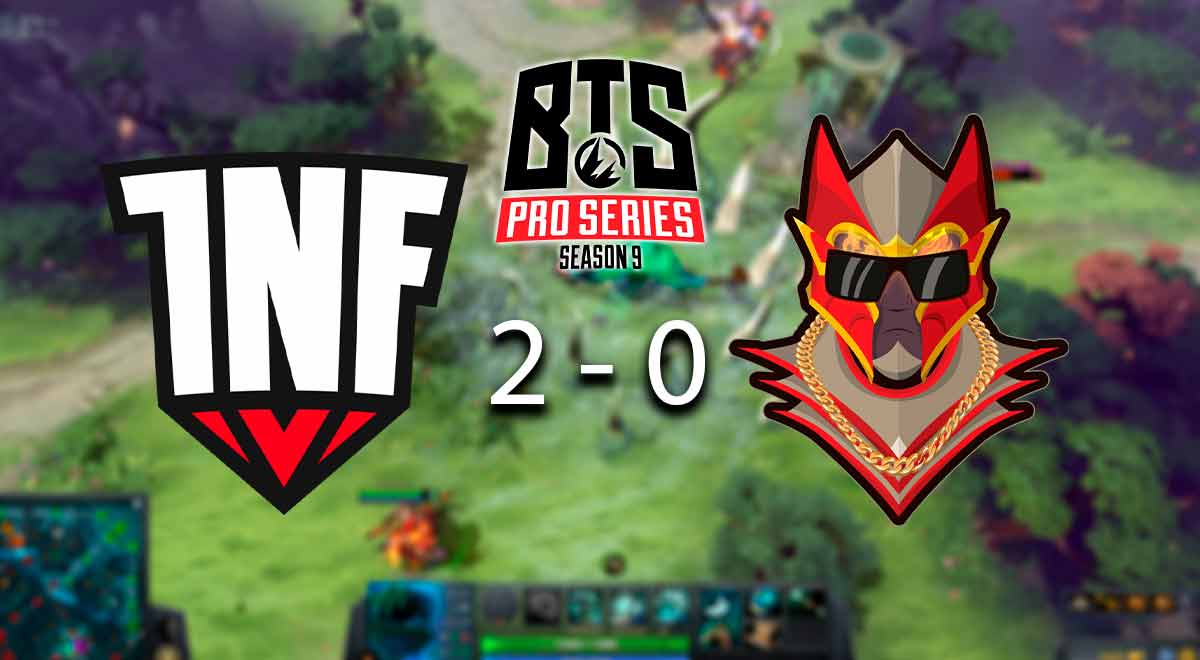 Dota 2: Infamous vence a D2 Hustlers en la BTS Pro Series 9