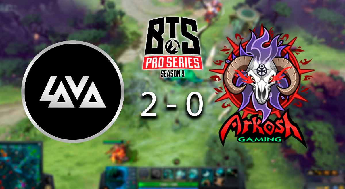 Dota 2: Lava BestPc derrotó a Arkosh Gaming por la BTS Pro Series 9