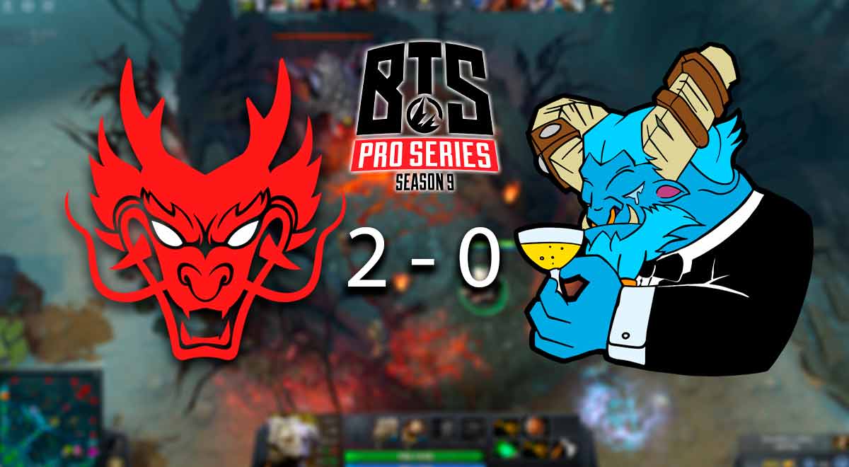 Dota 2: Hokori eliminó a simply TOOBASED de la BTS Pro Series 9