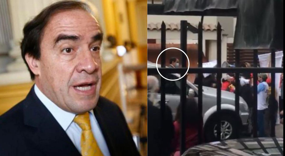 Yonhy Lescano es acosado y agredido por miembros de la "Resistencia"
