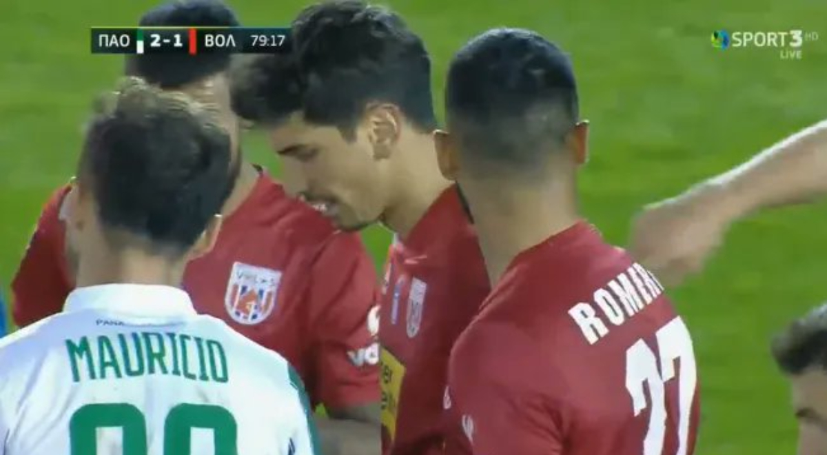 Jean Pierre Rhyner titular en la derrota 2-1 ante Panathinaikos