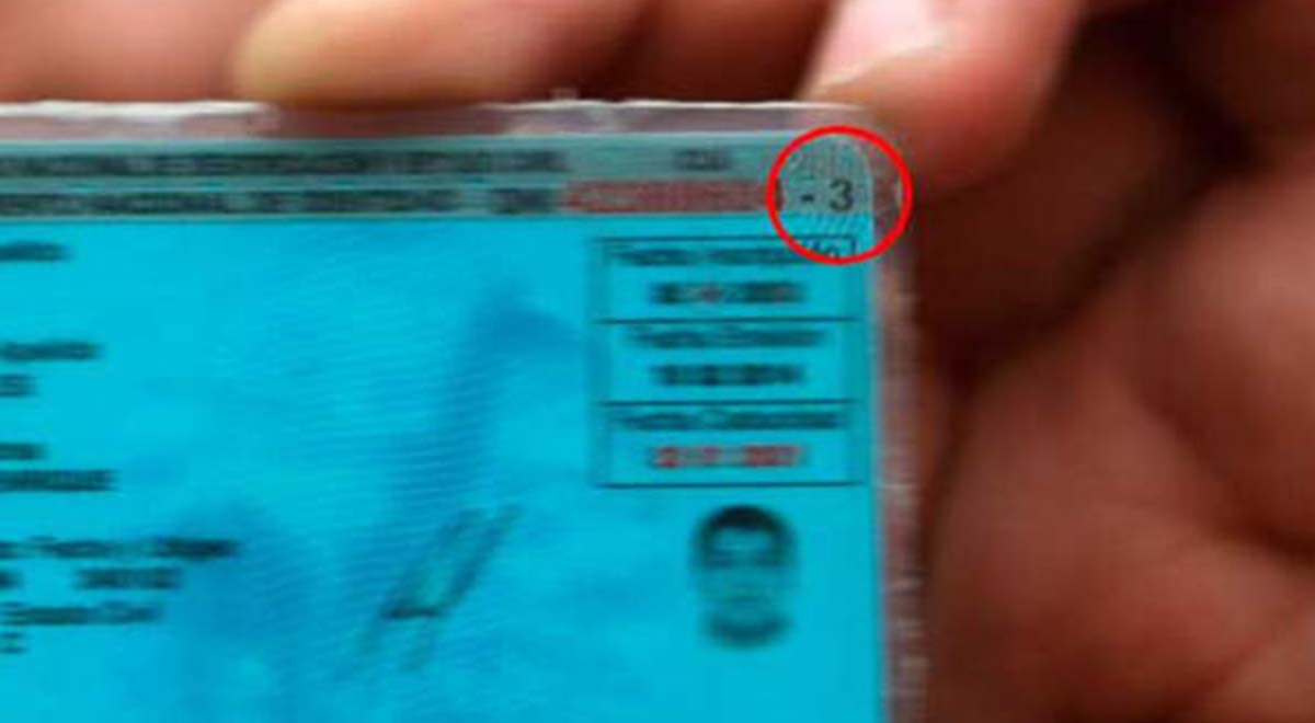 DNI: ¿Qué significa el número que aparece en la parte superior de mi DNI?