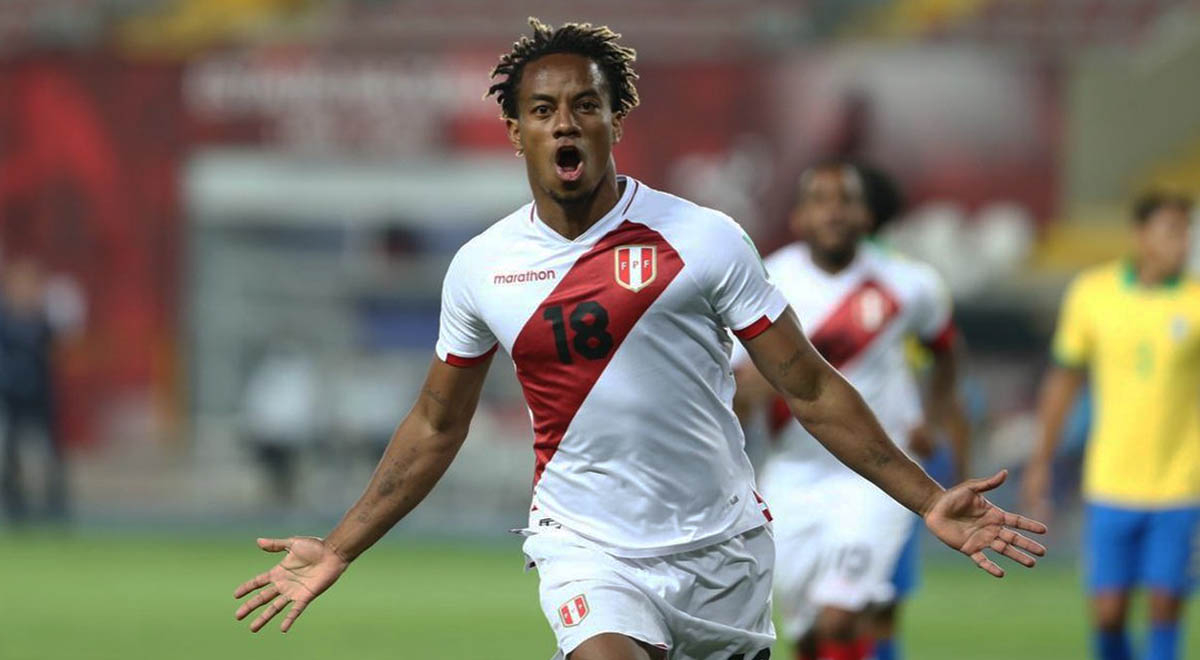 André Carrillo llegó al Perú pensando en los partidos contra Colombia y ...