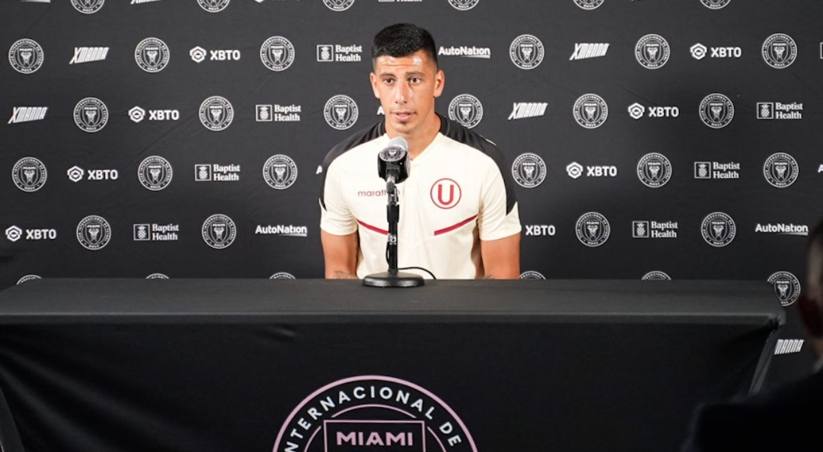 Federico Alonso tras el 4-0 de Inter Miami sobre Universitario ...