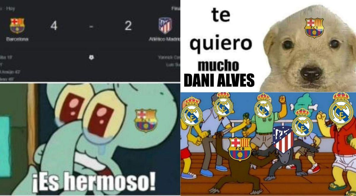 Barcelona vs. Atlético de Madrid: hinchas 'culés' celebran con ...