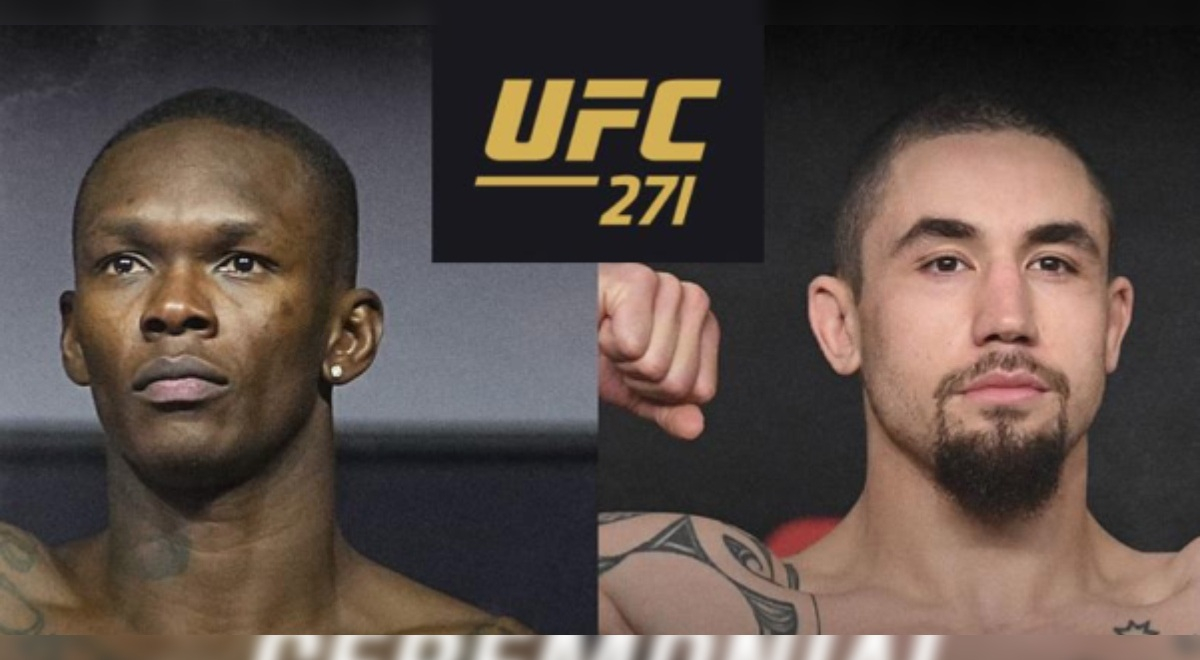 UFC 271 Adesanya vs Whittaker 2 EN VIVO: mira el careo y el pesaje ...
