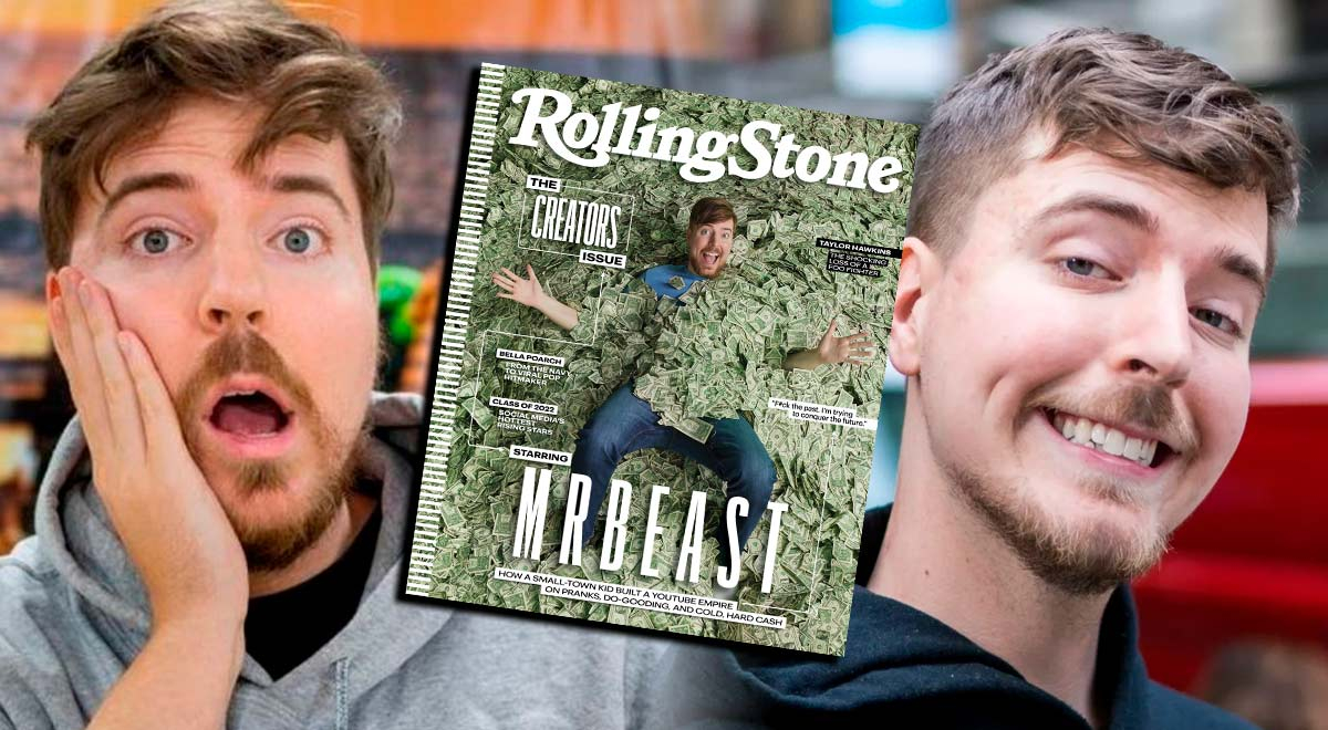 Nadie lo detiene: MrBeast es portada para la revista Rolling Stone ...