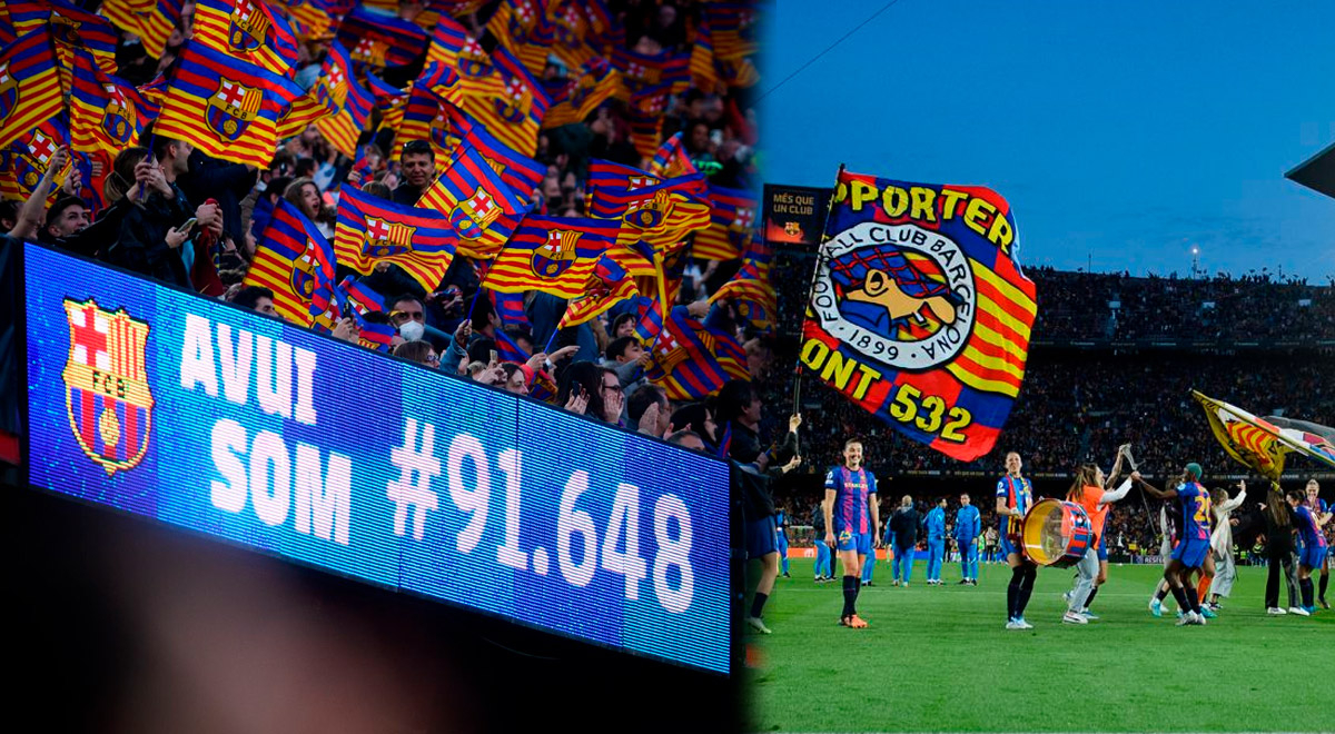 Barcelona Nuevo Record De Asistencia Para Partido De Futbol Femenino