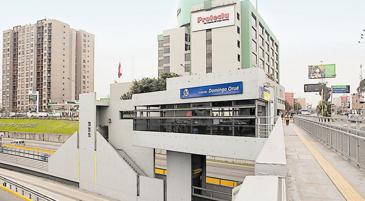 Metropolitano: disponen cierre de estación Domingo Orué tras muerte de una persona