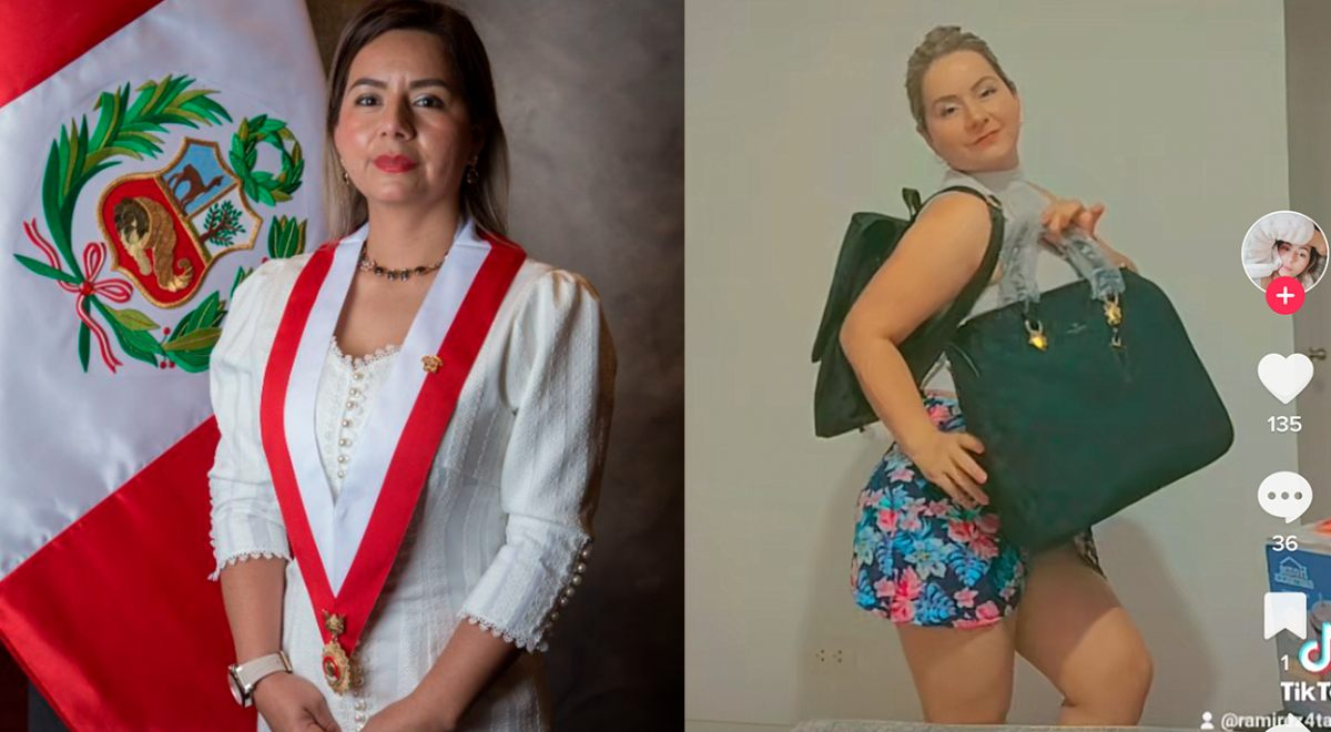 Tanía Ramírez: congresista tiktoker reconoce que vende cosméticos