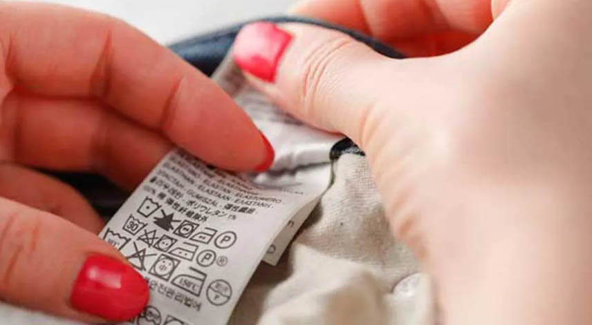 ¿Qué significan los símbolos en las etiquetas de la ropa?