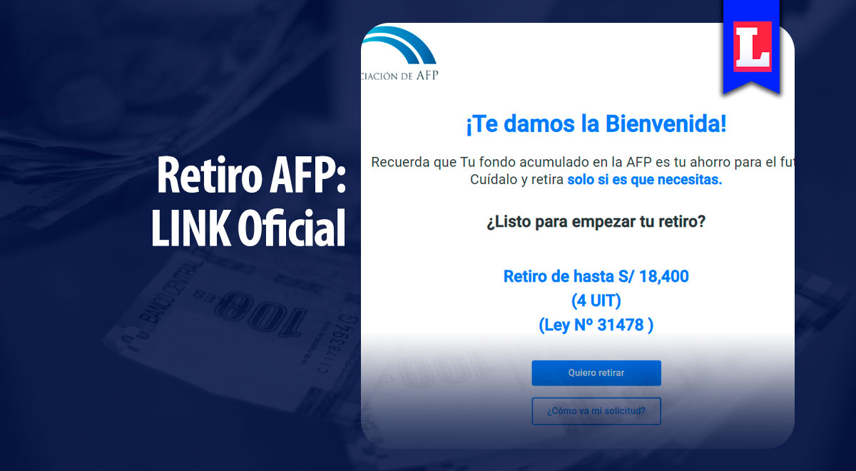 Retiro AFP 2022: LINK oficial para solicitar el desembolso si mi DNI termina en 8