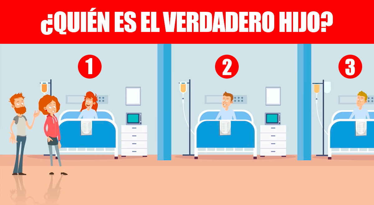 ¿Quién es el verdadero hijo? Tienes solo 5 segundos para superar este ...