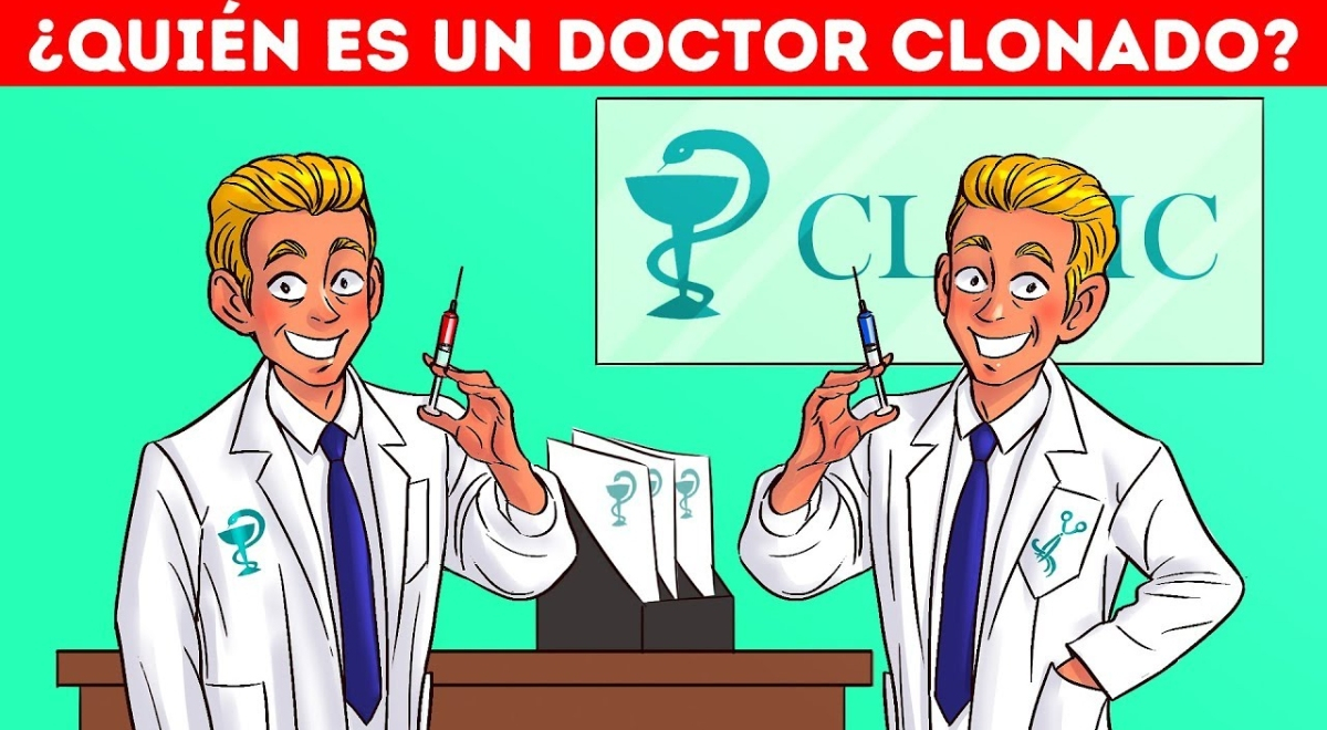 ¿Quién es el doctor clonado? Solo los verdaderos genios superan este ...