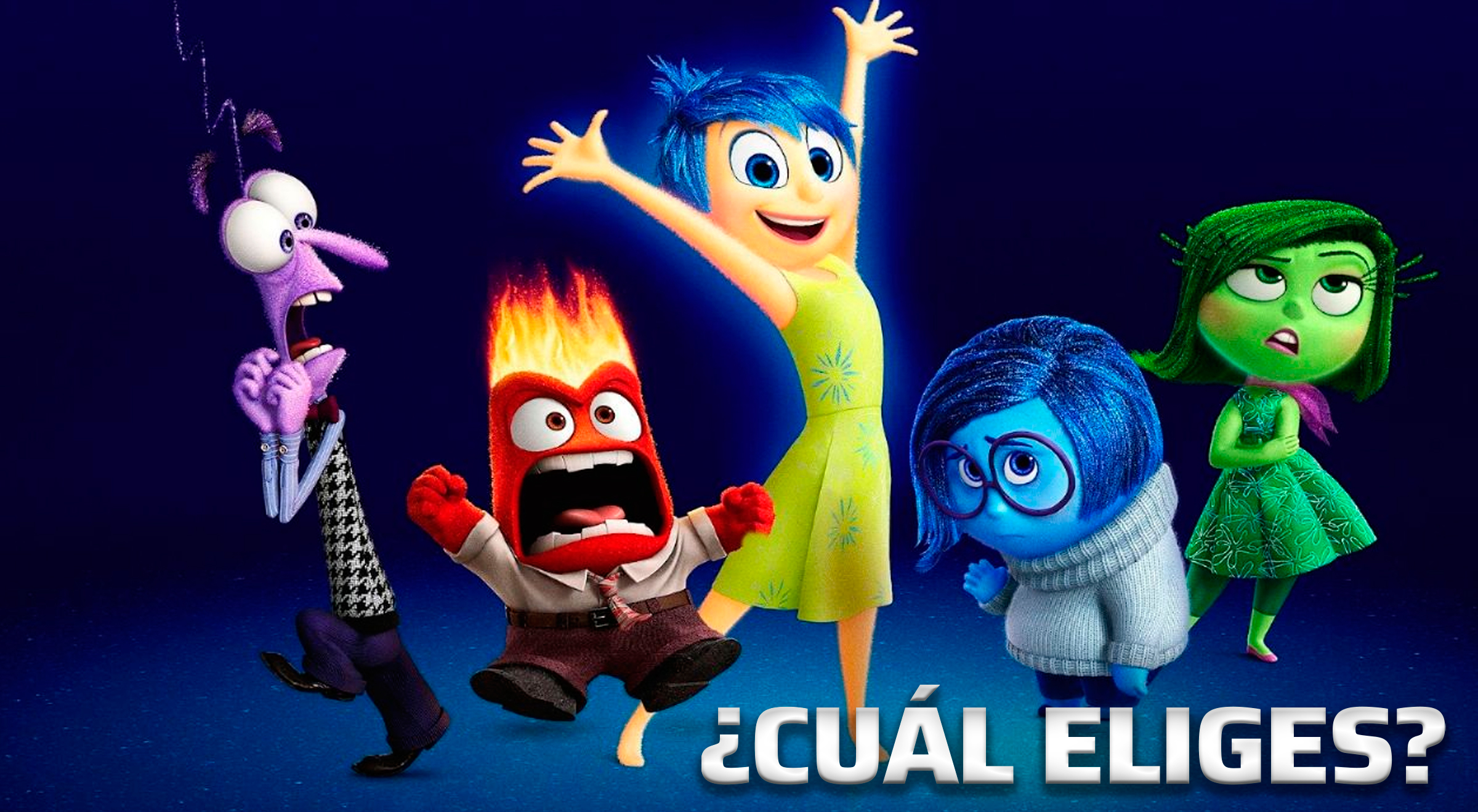 ¿Qué personaje de Intensamente eliges? Tu decisión revelará tu ...