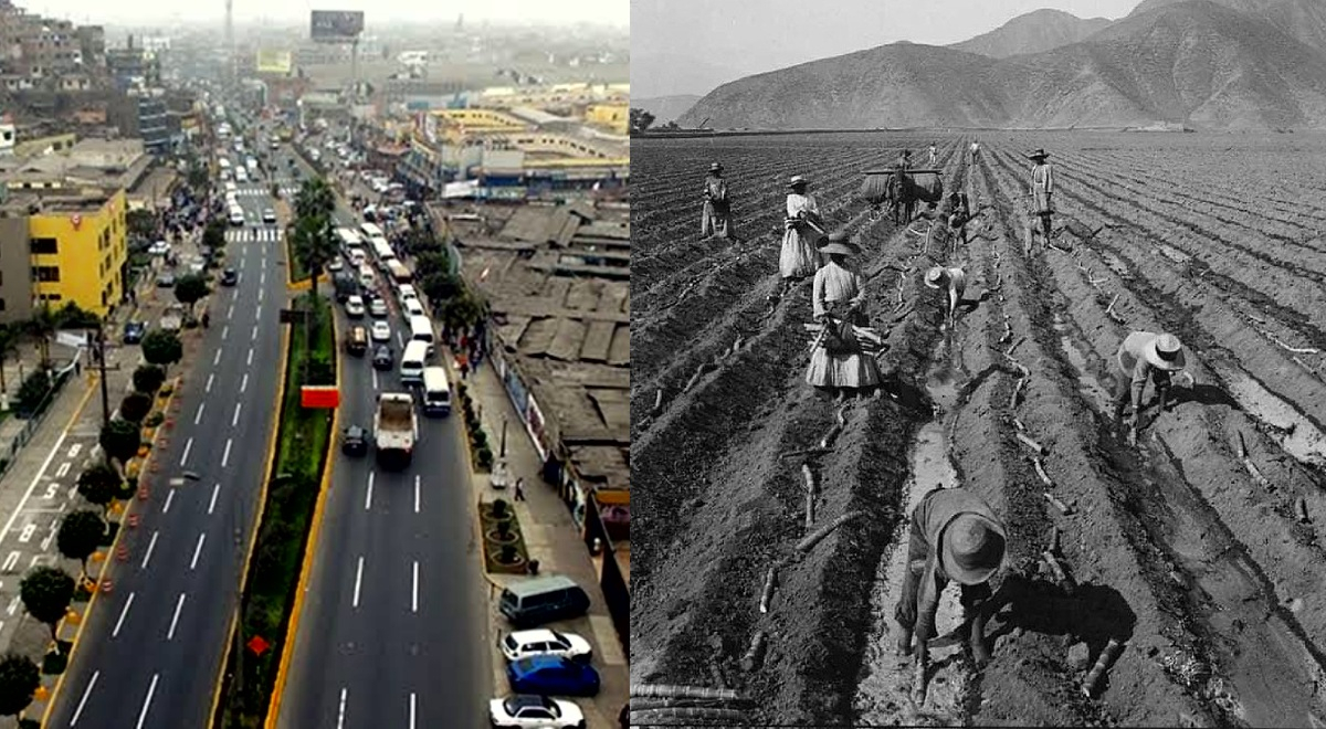 Así lucía el distrito de Ate vitarte en 1904 y usuarios quedan en shock ...