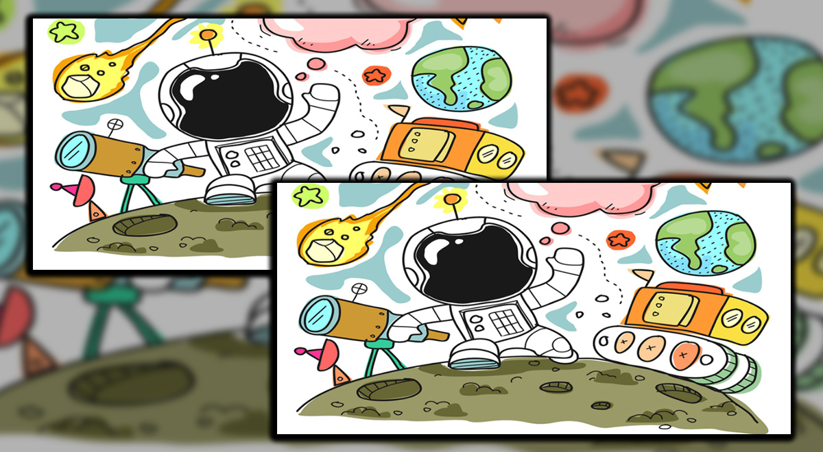 Hay 5 diferencias que solo acertó el 10%: el reto visual que derrota ...