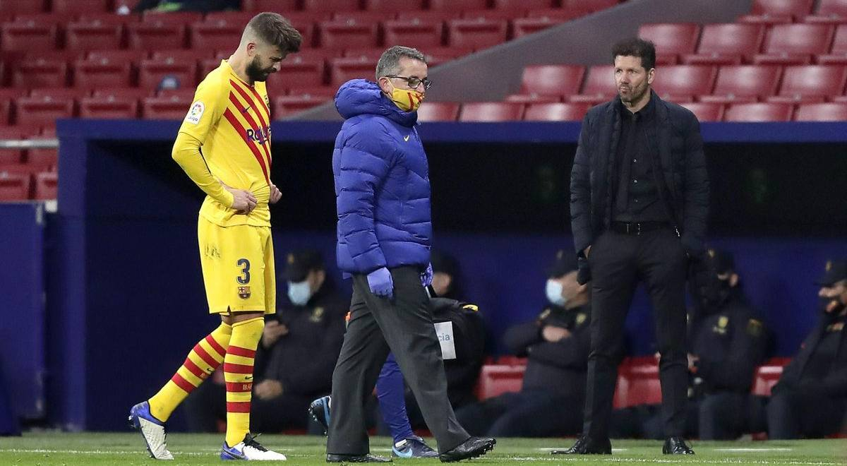el defensa gerard pique podria llegar al atletico de madrid debido a su ...