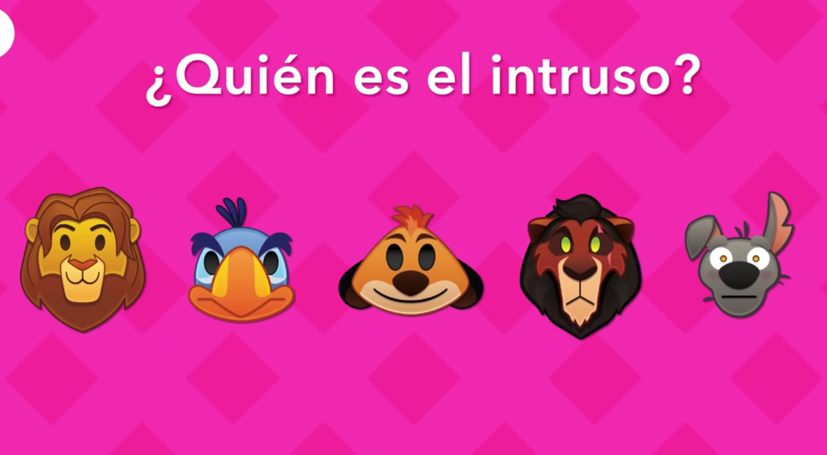 ¿Quién es el intruso de esta película? Tienes 5 segundos para resolver ...