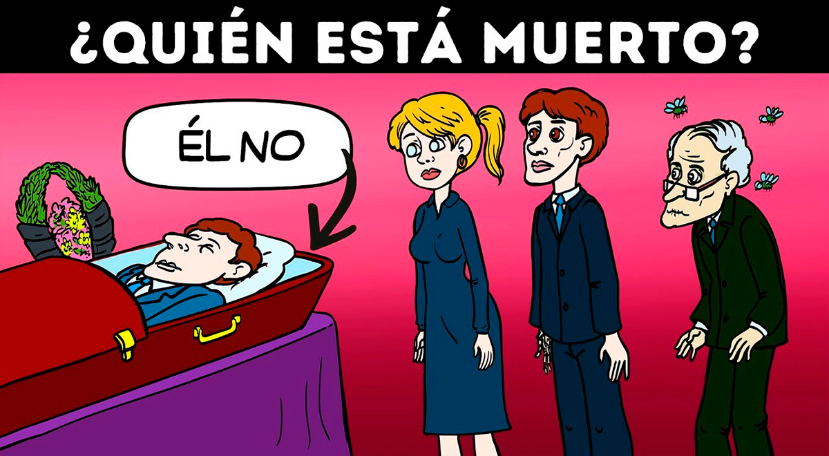 ¿quién Está Muerto Solo Los Genios Lograron Superar Este Acertijo Visual