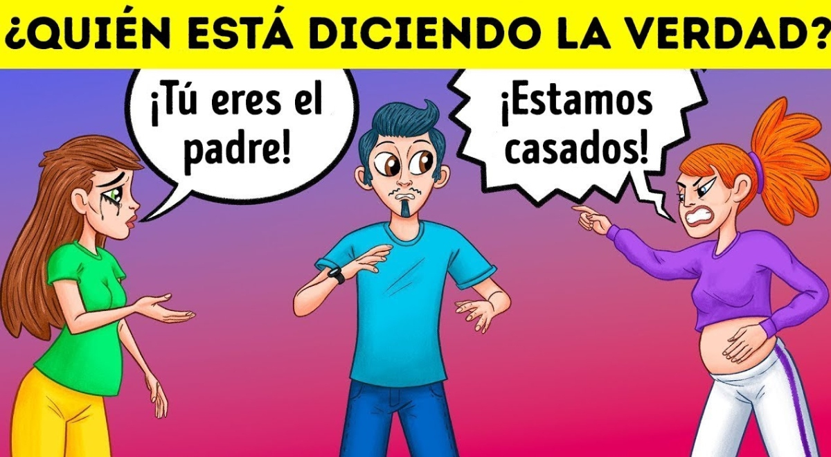¿Quién dice la verdad? Observa como detective y demuestra que eres un ...