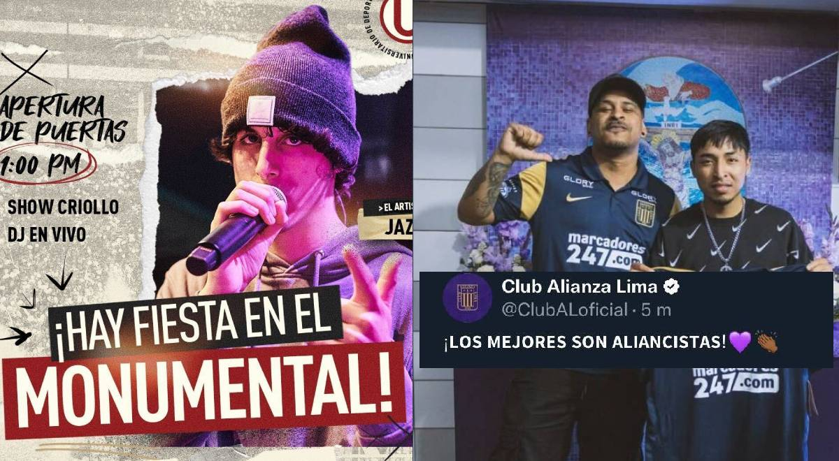 Universitario anuncia a Jaze como artista invitado y Alianza Lima ...