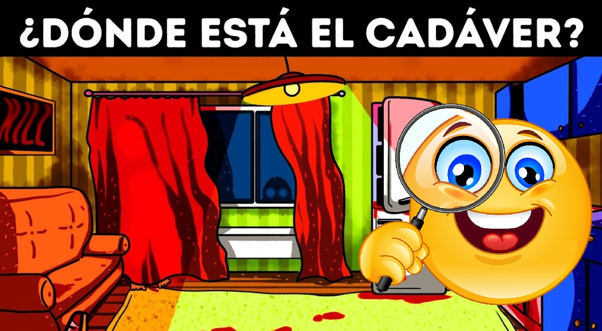 ¿Dónde está el cadáver? Supera este reto visual para GENIOS en menos de ...
