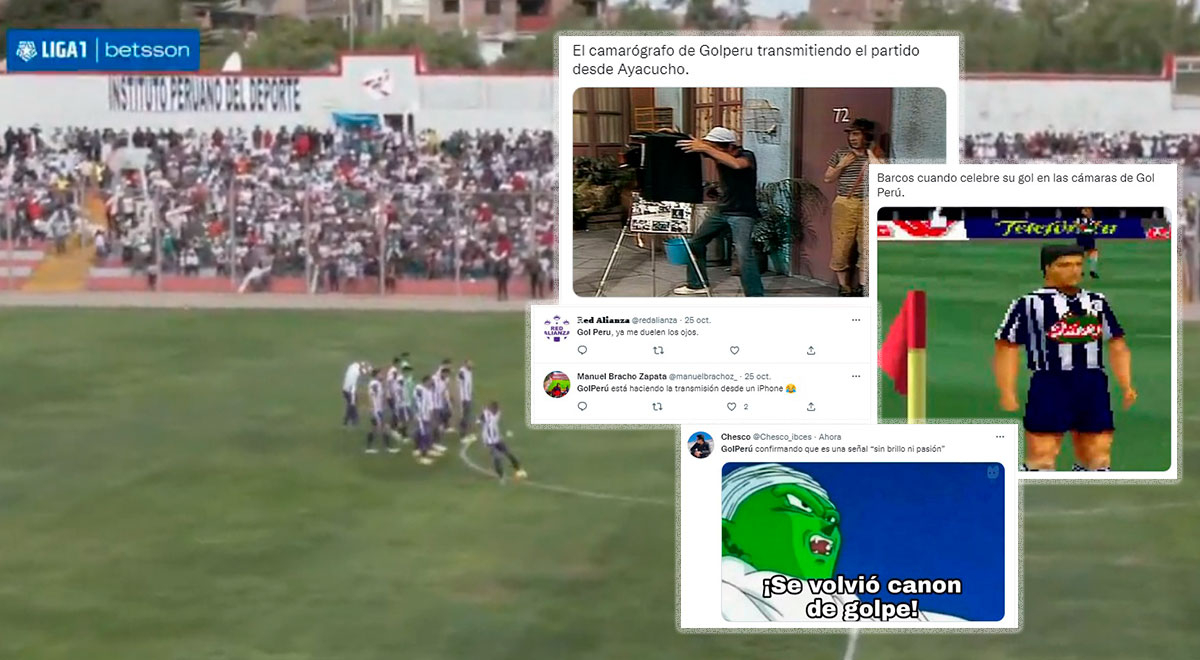 Gol Perú es víctima de memes por la calidad de su transmisión del ...