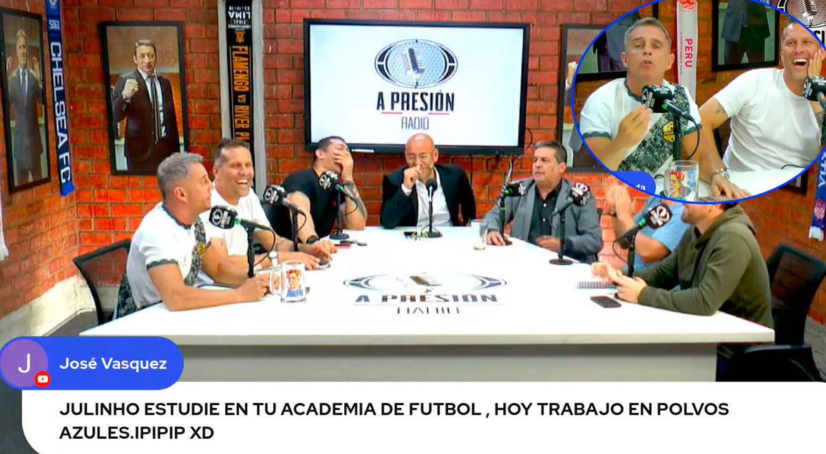 Joven 'le reclama' a Julinho en vivo: "estudié en tu academia y hoy ...
