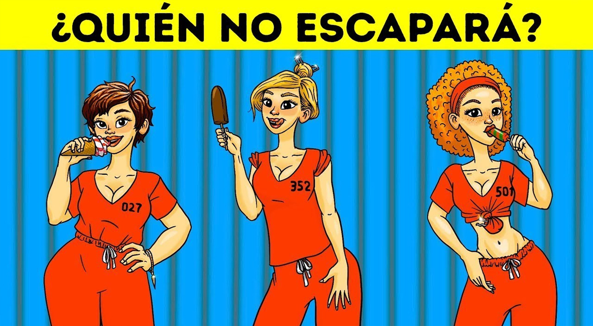 Si eres gran DETECTIVE y superarás este acertijo nivel FBI: ¿Quién NO ...