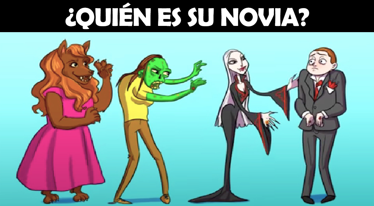 ¿Quién es su novia? Solo un verdadero DETECTIVE logra dar la respuesta ...