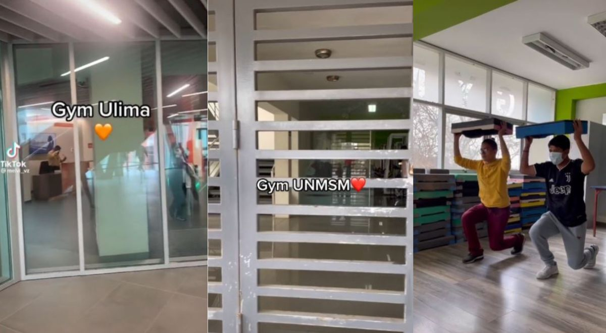 TikTok: joven compara gimnasio de la UNMSN con la U. de Lima - VIDEO