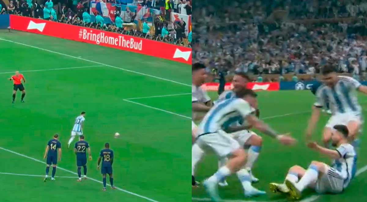 Gol de Argentina vs Francia EN VIVO ONLINE: Messi pone el resultado 1-0 por final Mundial Qatar 2022