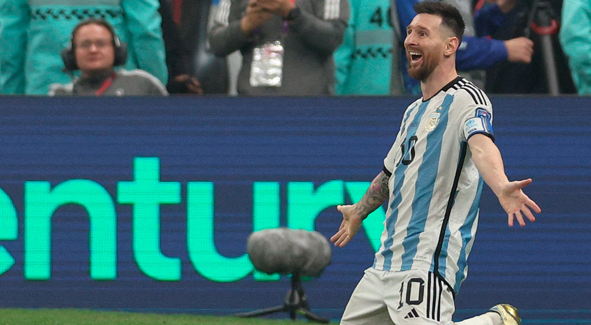 Gol de Messi, Argentina vs Francia EN VIVO por final Mundial Qatar 2022 ...