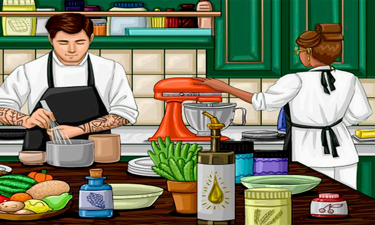 En la cocina hay un pollito oculto: tu misión es encontrarlo en 5 segundos