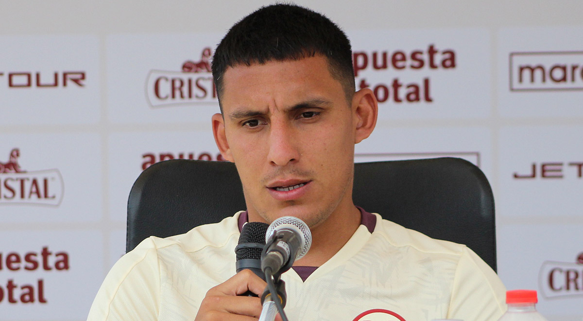 Alex Valera se sinceró tras su regreso a la 'U': "Pido disculpas a la ...