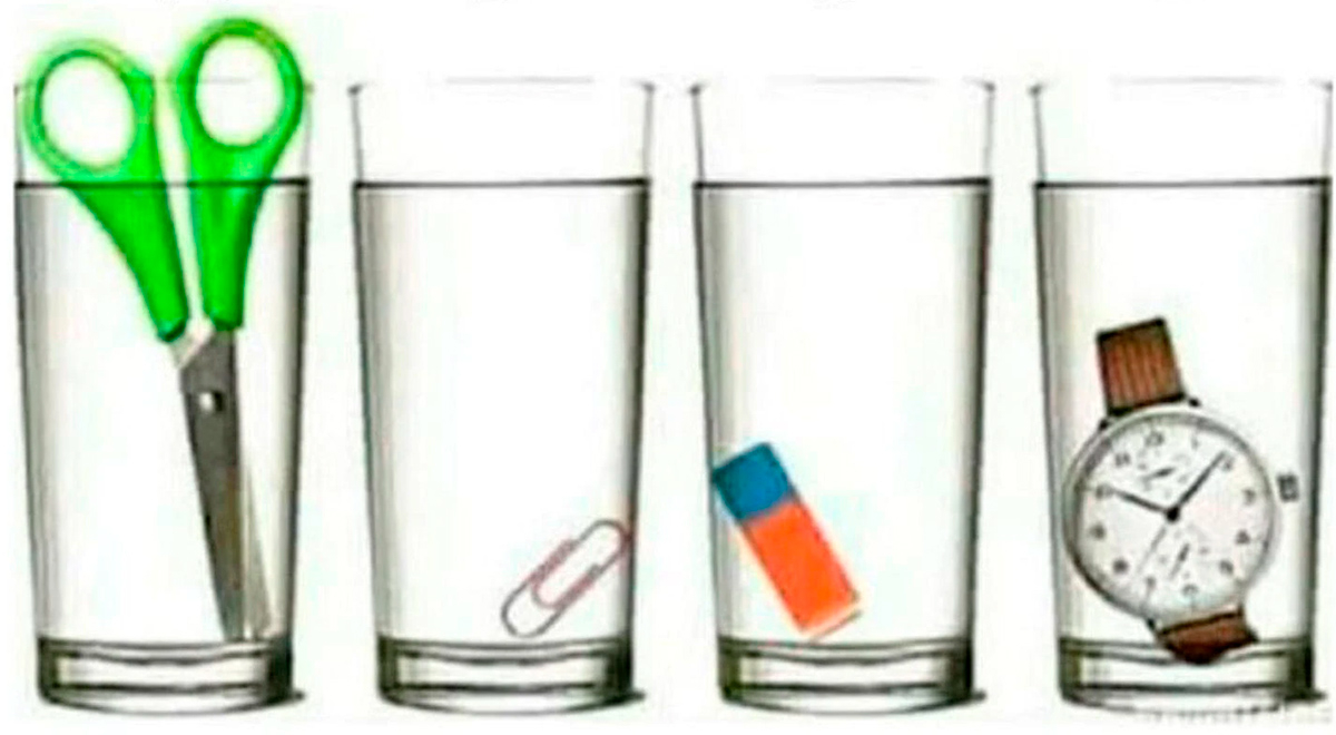 ¿Cuál vaso tiene más agua? Activa tus 5 sentidos y supera este reto en ...