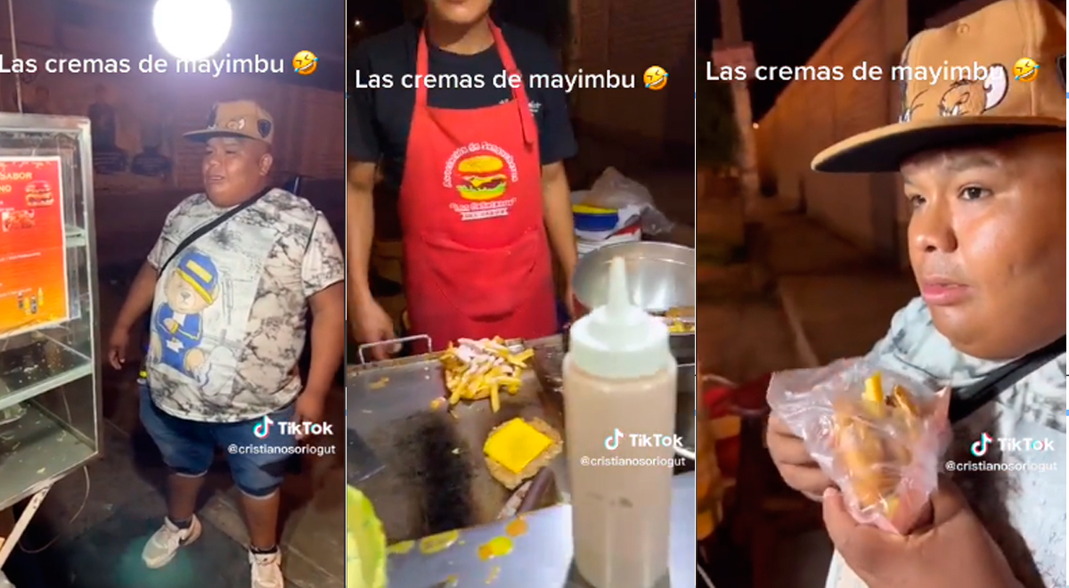Mayimbú pide cremas para su hamburguesa y el Chino lo trolea: "¿salsa ...