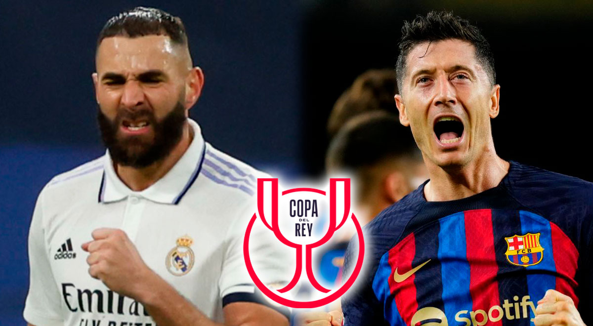 Real Madrid vs. Barcelona: dia hora fecha y canal por semifinales de la Copa del Rey 2023