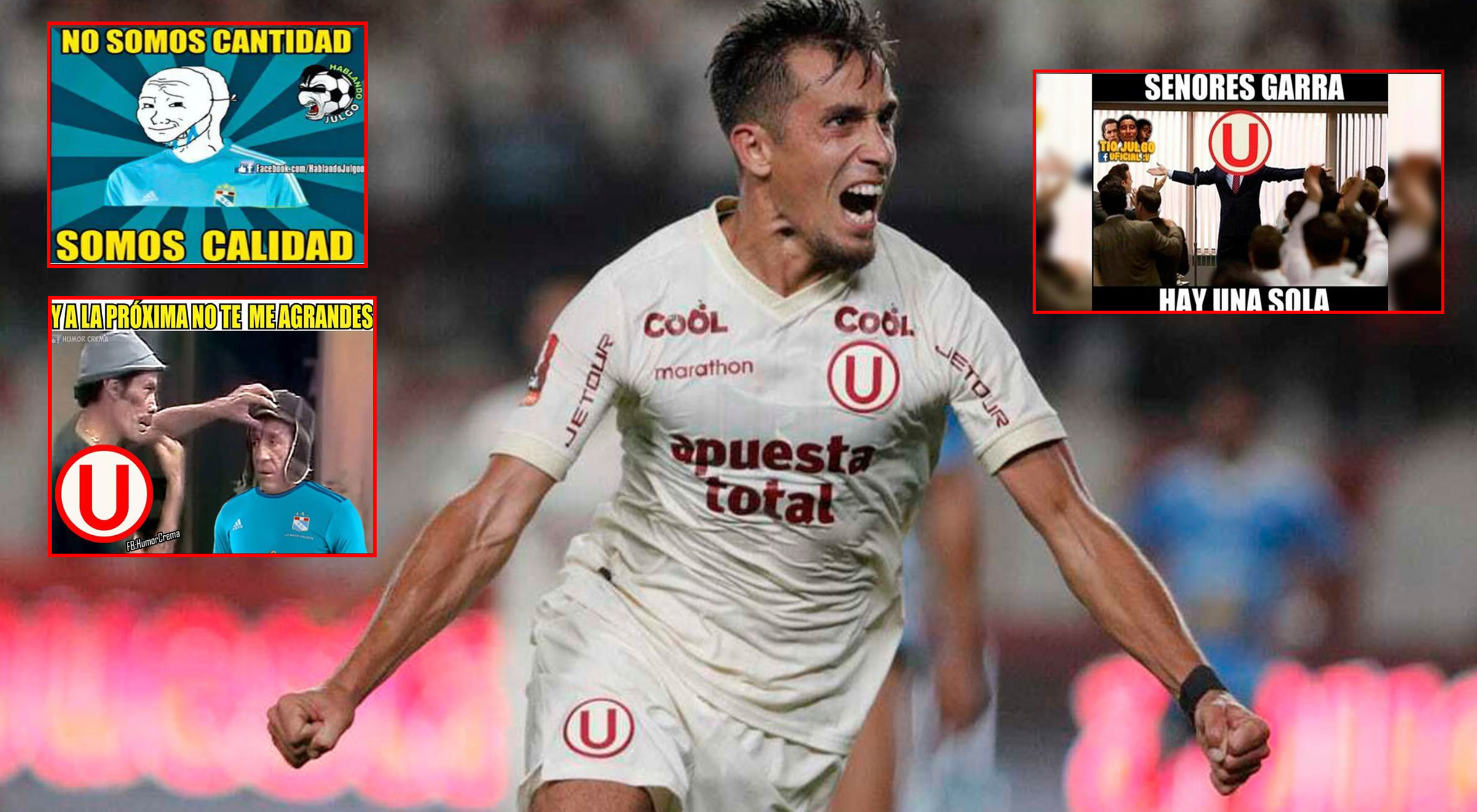 Universitario derrotó fácilmente a Cristal e hinchas 'cremas ...